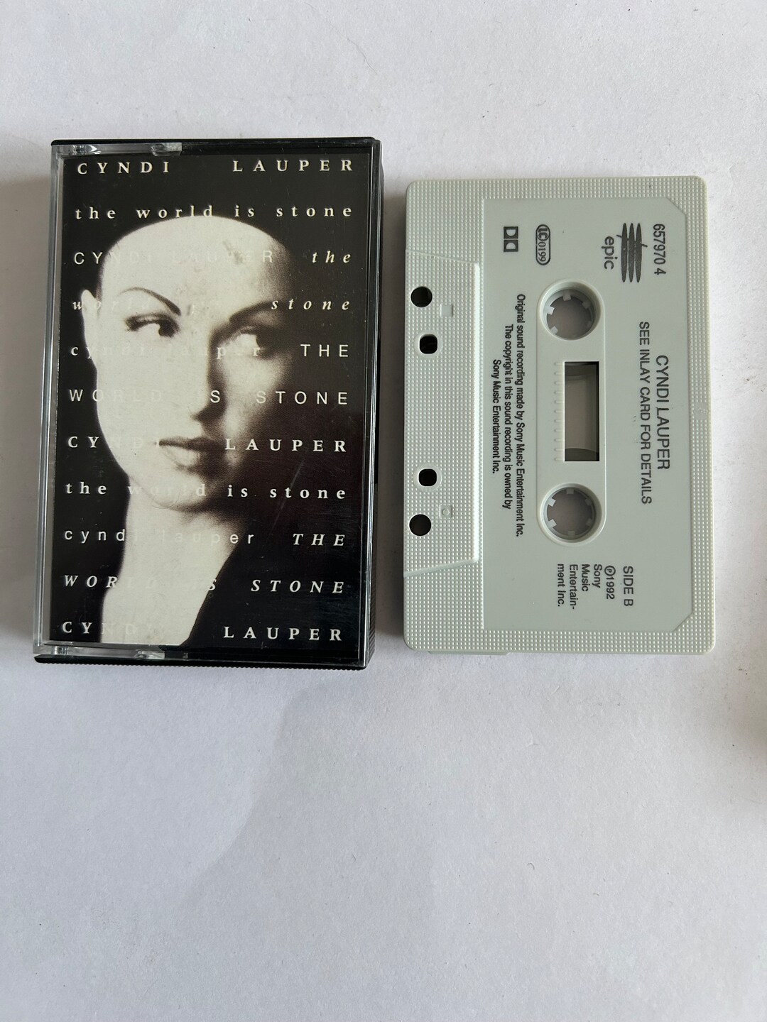Cyndi Lauper the World is Stone Cassette Tape - Etsy