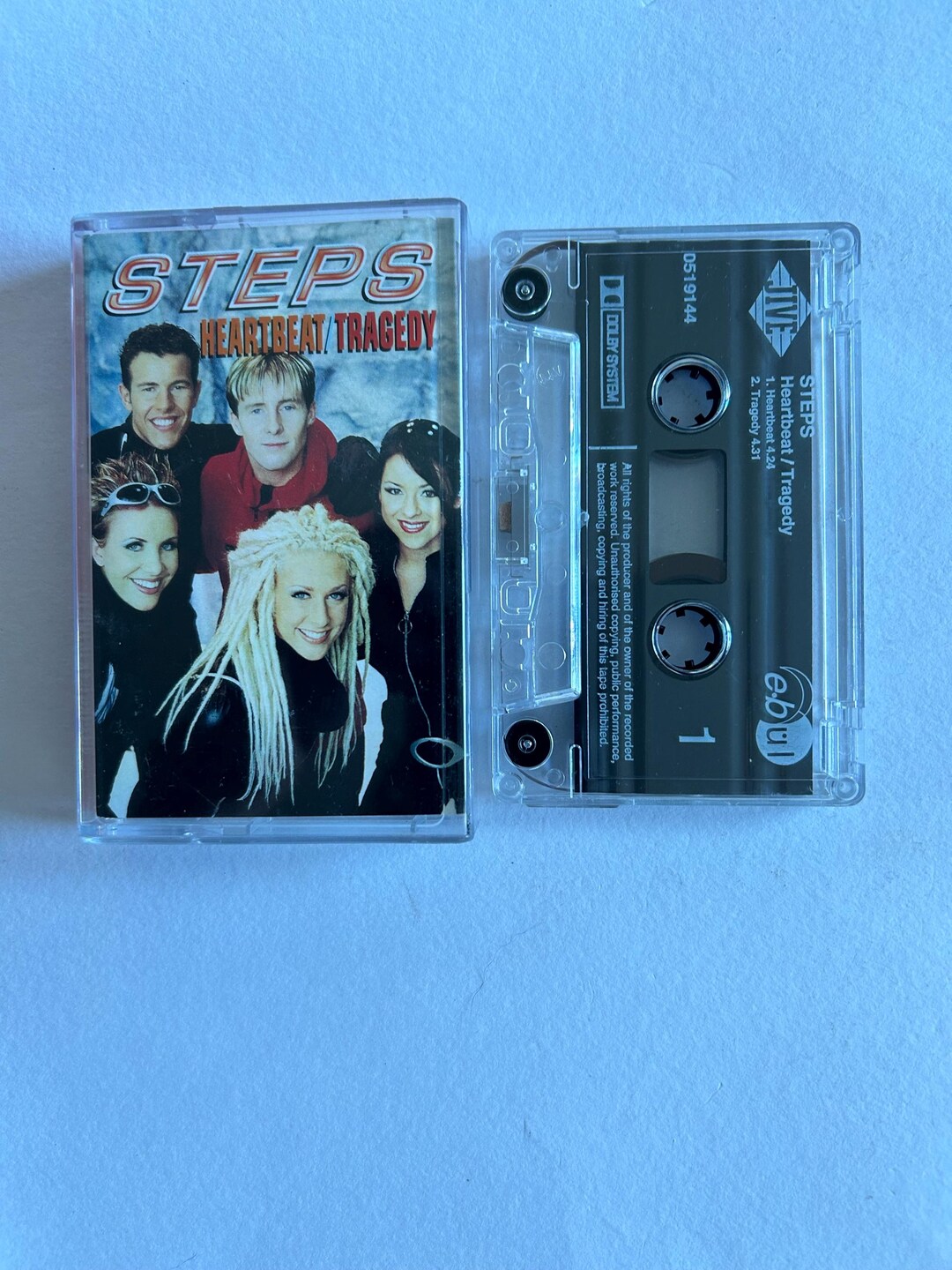 Steps Heartbeat / Tragedy Cassette Tape - Etsy