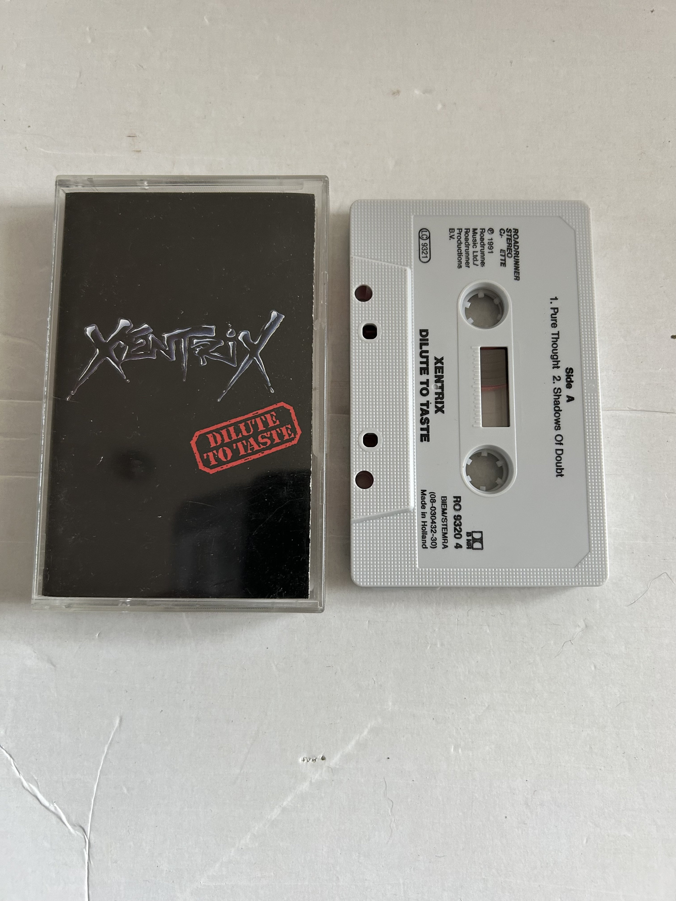 Xentrix Dilute to Taste Cassette Tape - Etsy