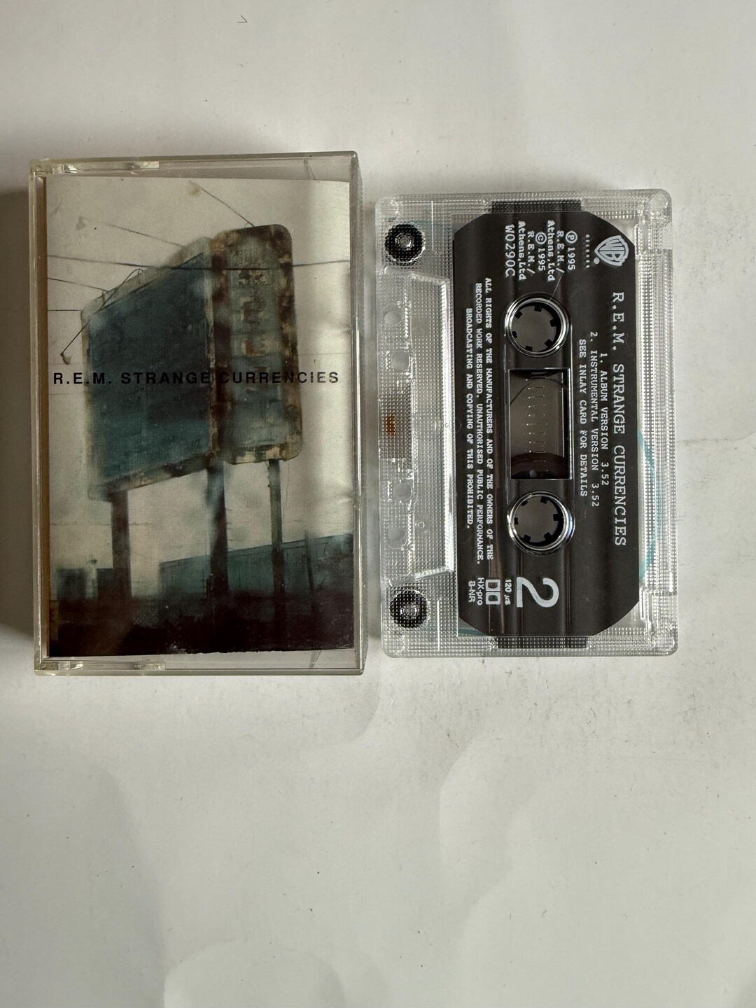 REM Rem Strange Currencies Cassette Tape - Etsy