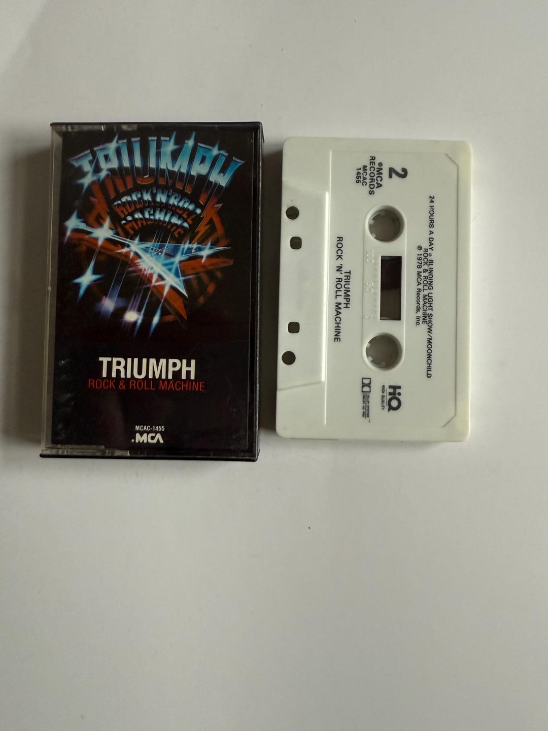 Triumph Rock ‘n’ Roll Machine Cassette Tape - Etsy