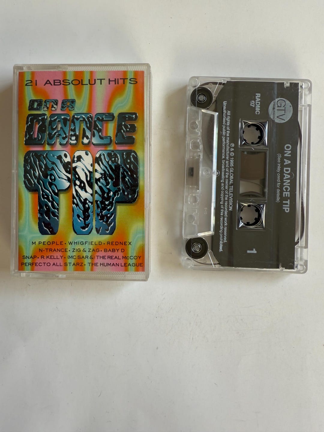 On A Dance Tip Various Artists Cassette Tape - Etsy