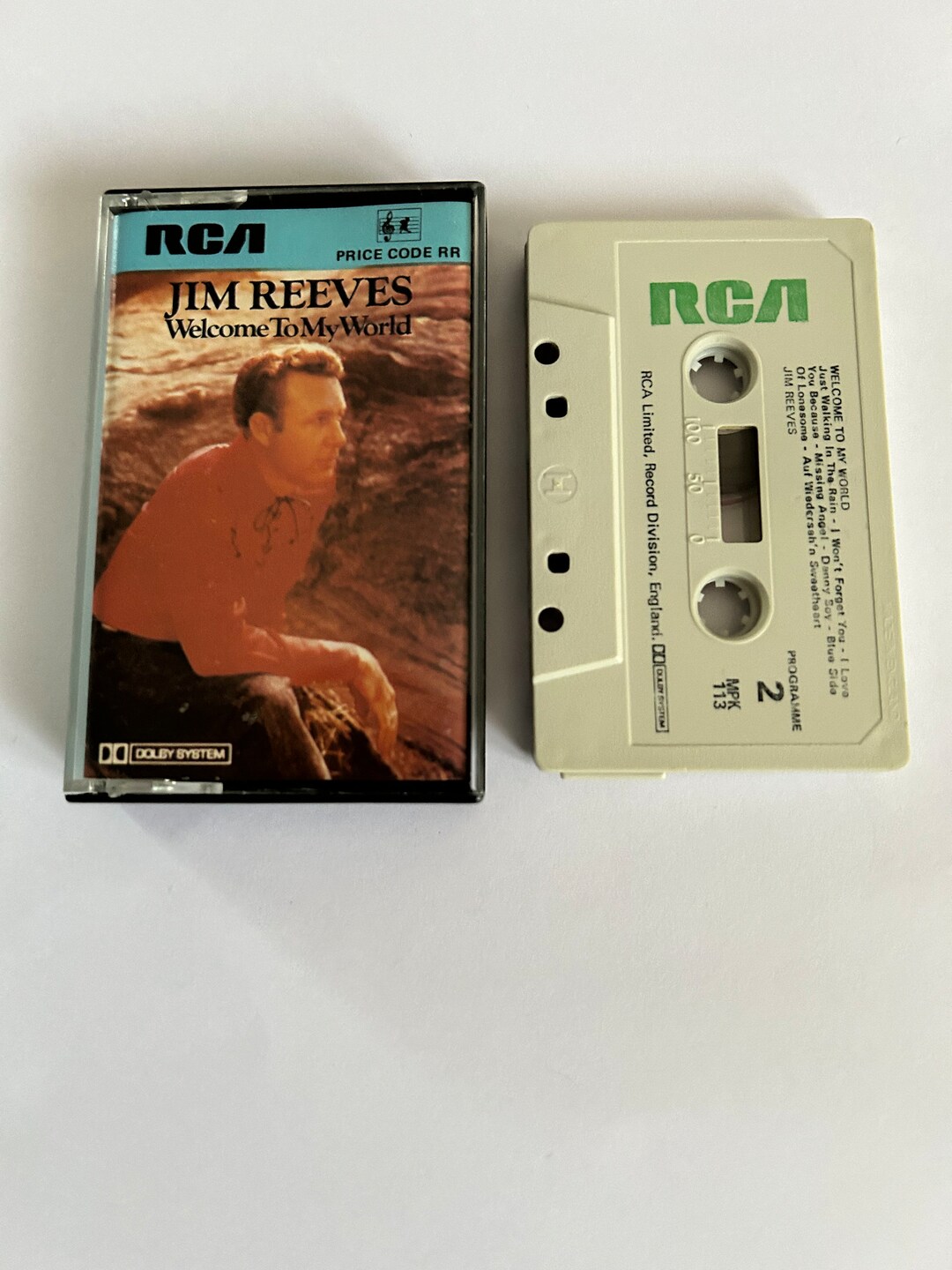 Jim Reeves Welcome to My World Cassette Tape - Etsy