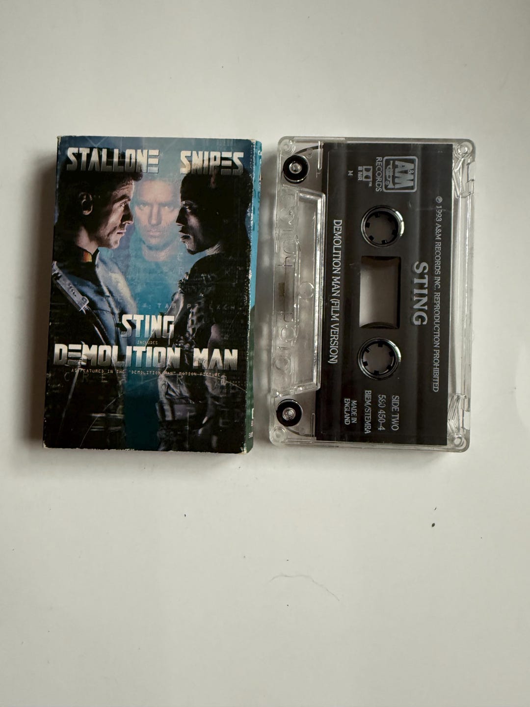 Sting Demolition Man Cassette Tape - Etsy