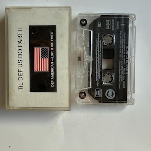 Def American Recordings Love It or Leave It Cassette Tape - Etsy