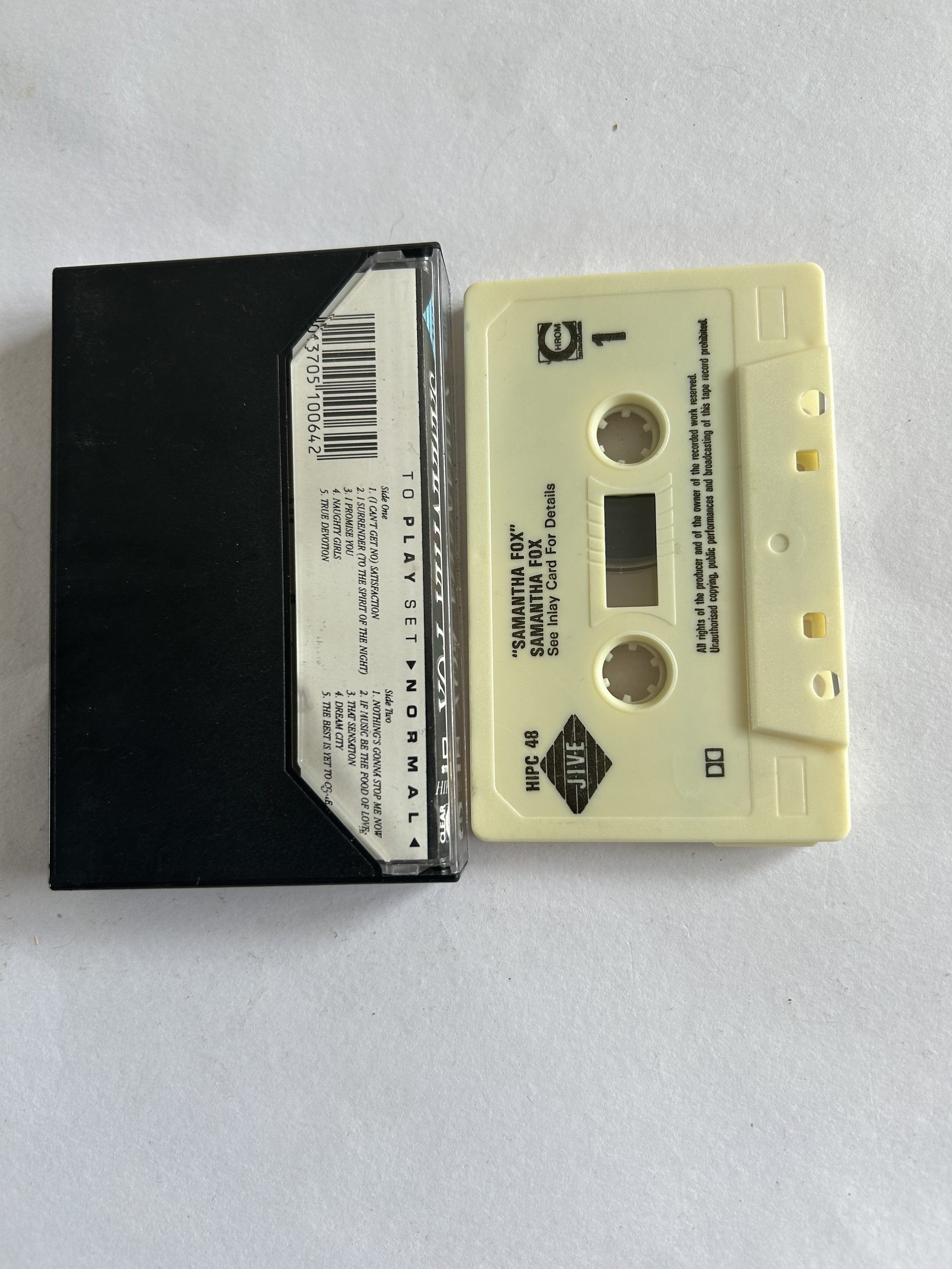 Samantha Fox Samantha Fox Cassette Tape - Etsy