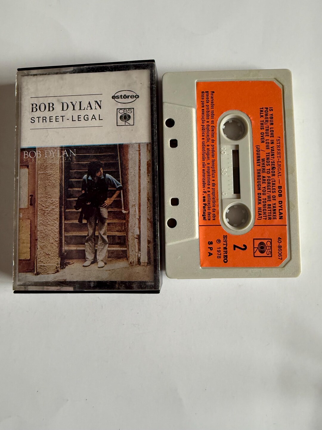Bob Dylan Street Legal Spanish Cassette Tape - Etsy