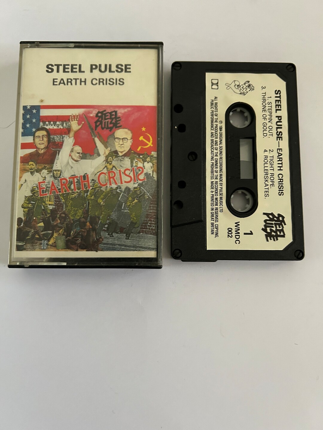 Steel Pulse Earth Crisis Cassette Tape - Etsy