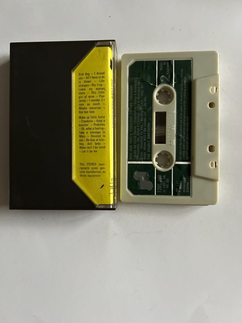 The Everly Brothers Don & Phil’s Fabulous Fifties Treasury Cassette ...