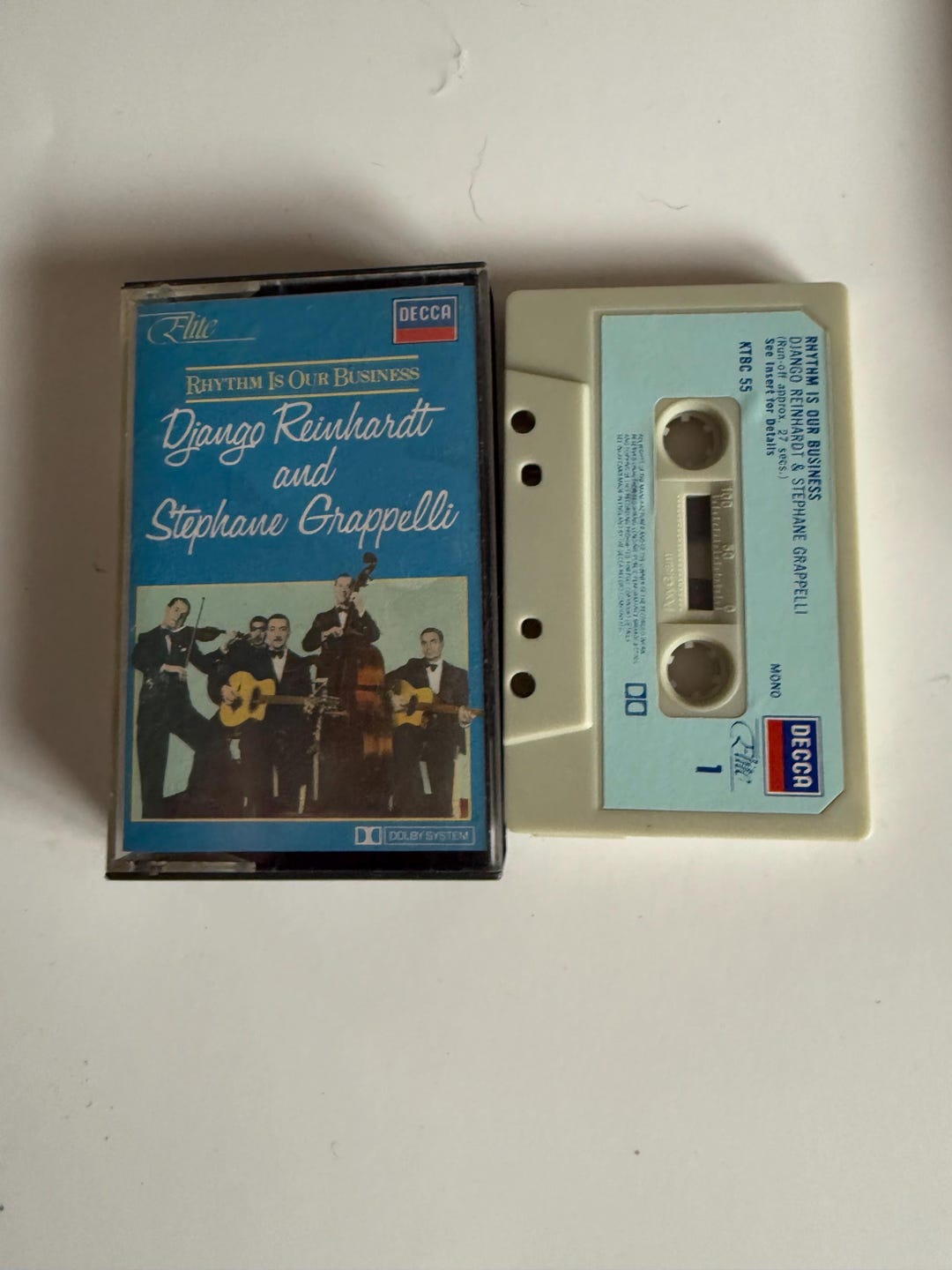 Django Reinhardt and Stephanie Grappelli Rhythm is Our Business ...