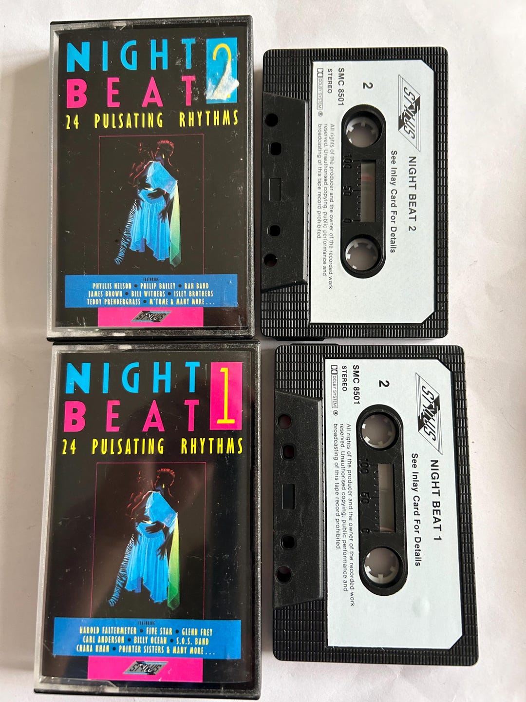 Night Beat 1 Various Artists Double Cassette Tape - Etsy