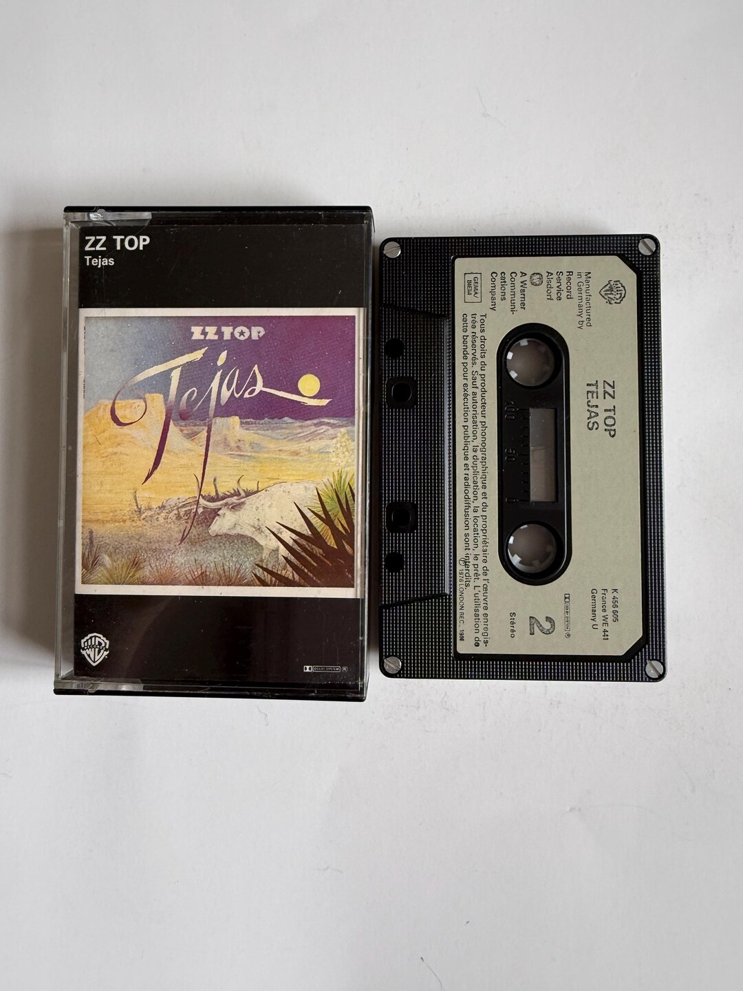 ZZ Top Tejas Cassette Tape - Etsy