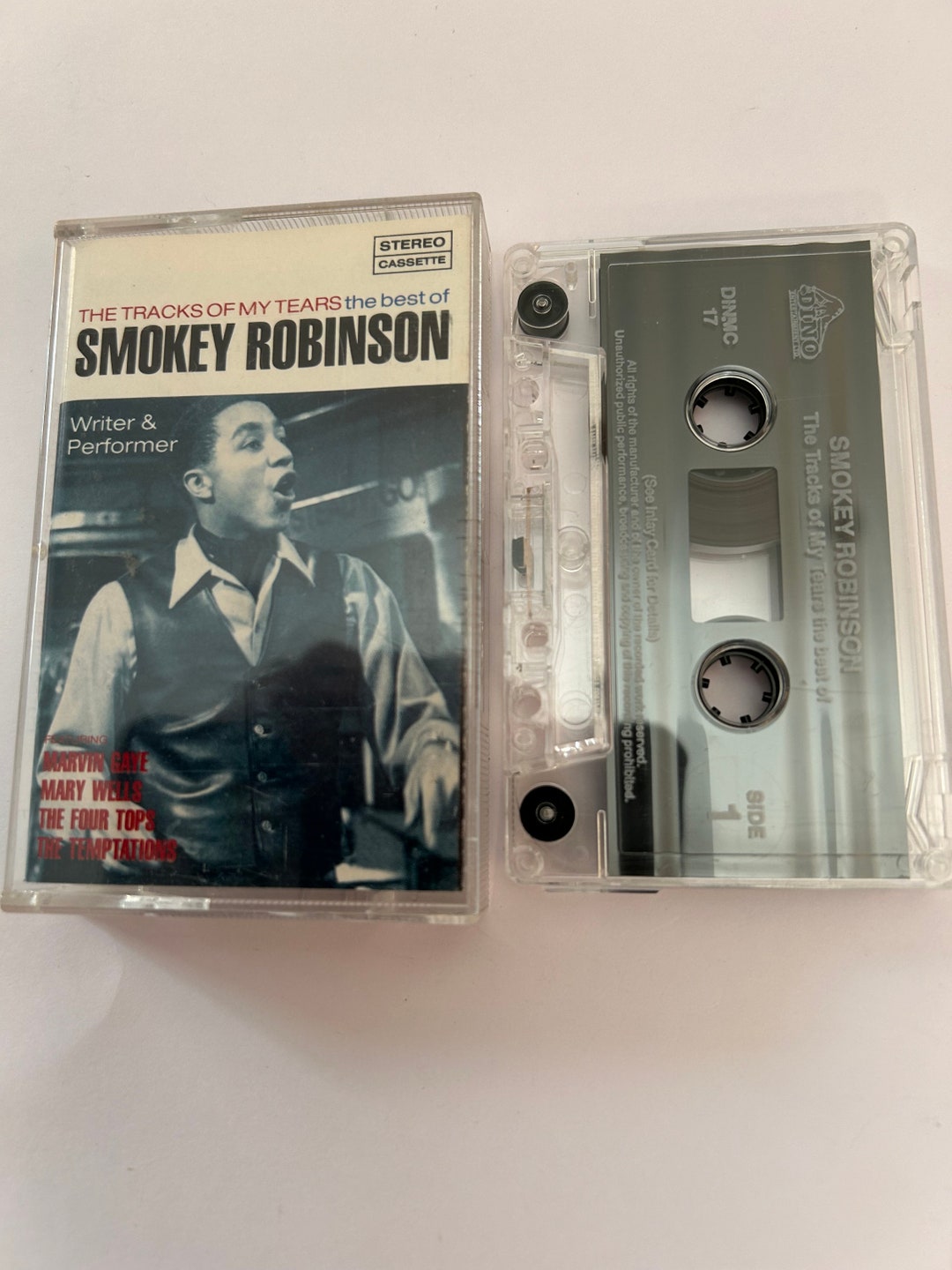 Smokey Robinson Tracks of My Tears Best of Cassette Tape - Etsy