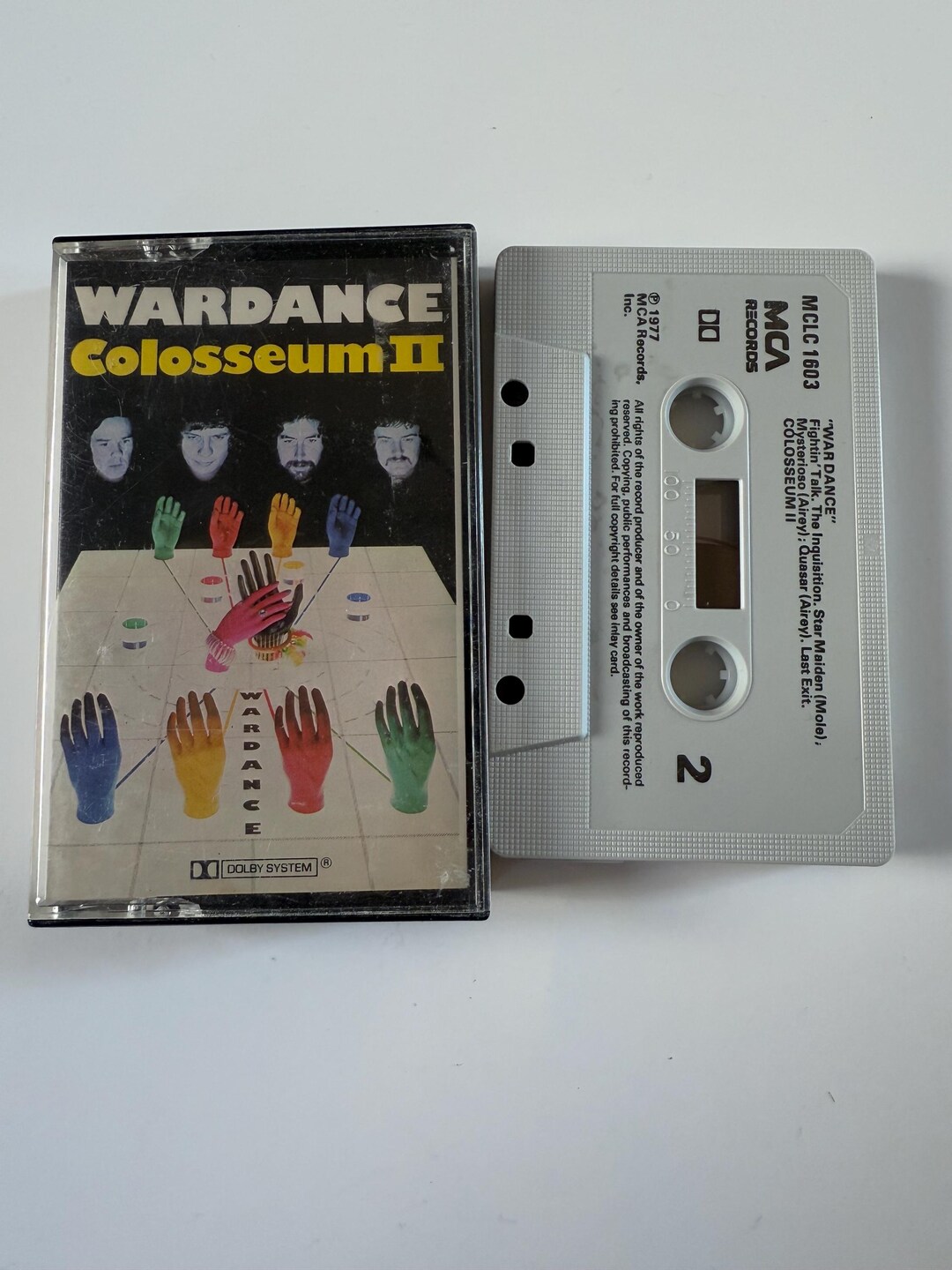 Colosseum II Wardance Cassette Tape Gary Moore - Etsy