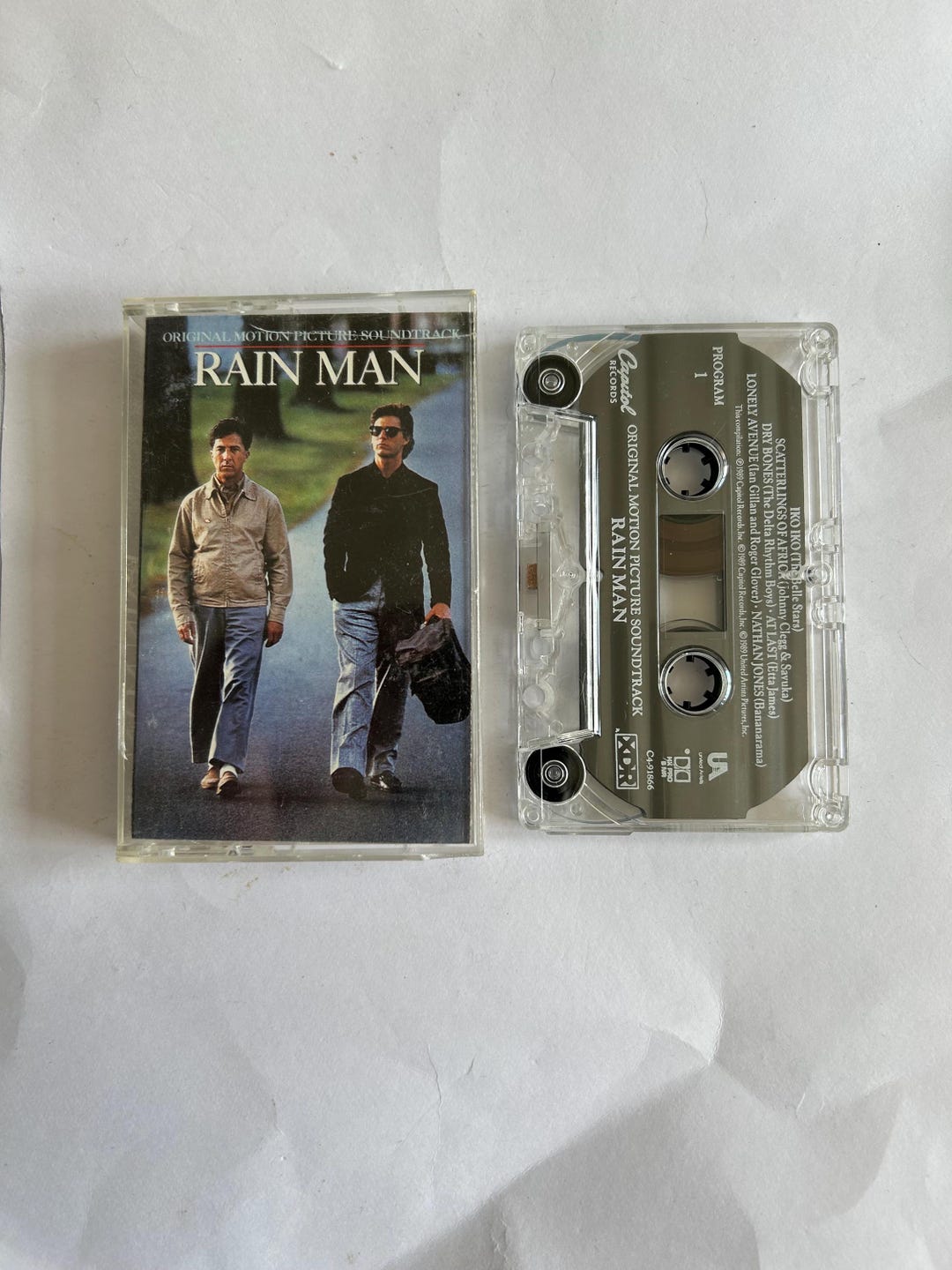 Rainman Soundtrack Cassette Tape - Etsy