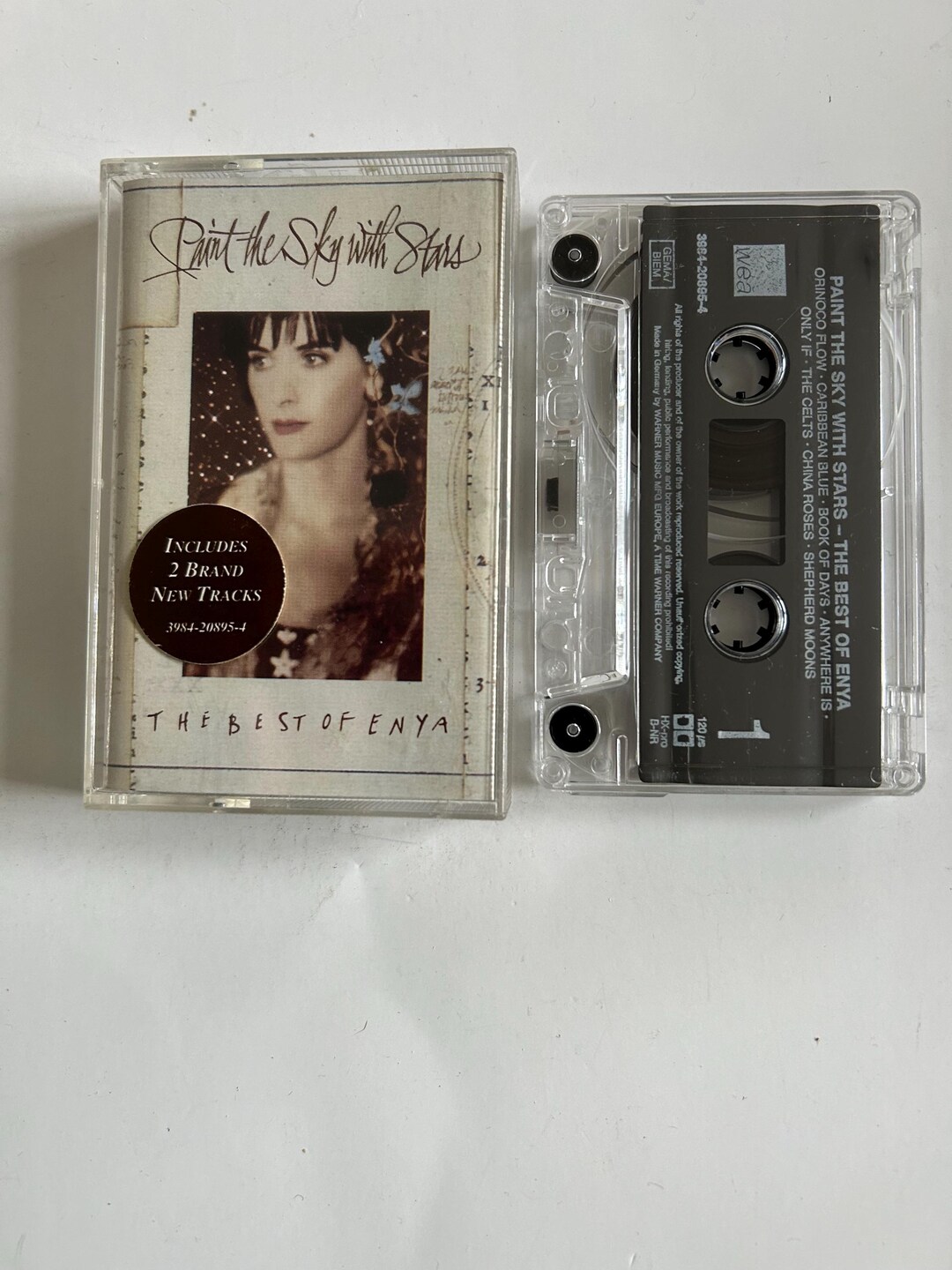 Enya Paint the Sky With Stars the Best of Cassette Tape - Etsy