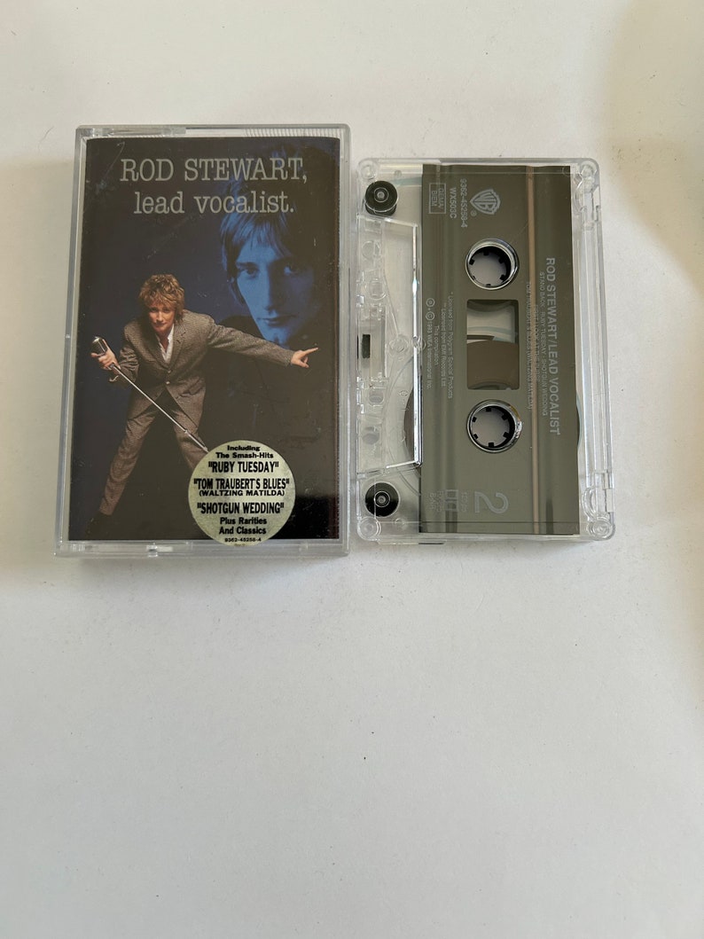 Rod Stewart Lead Vocalist Cassette Tape - Etsy