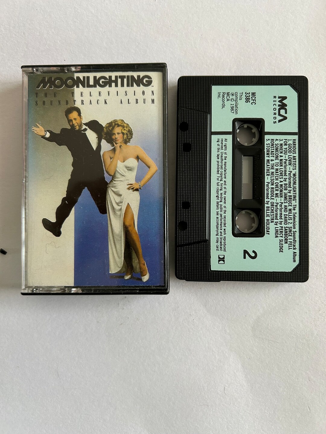 Moonlighting Soundtrack Cassette Tape - Etsy