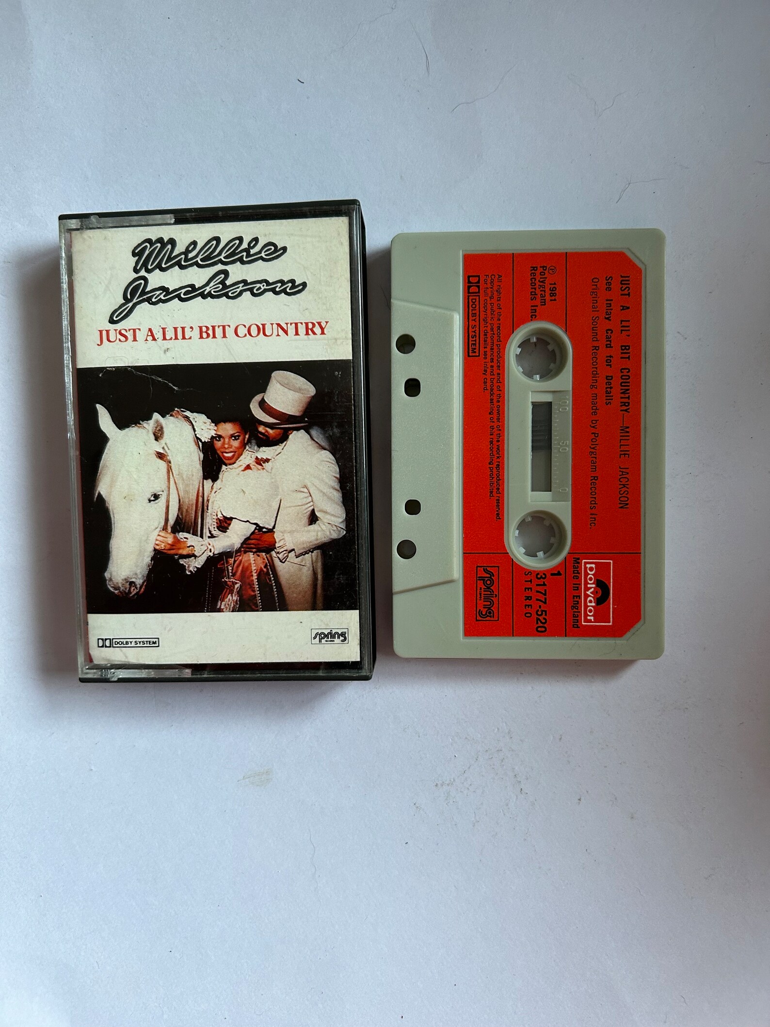 Millie Jackson Just A Lil’ Bit Country Cassette Tape - Etsy