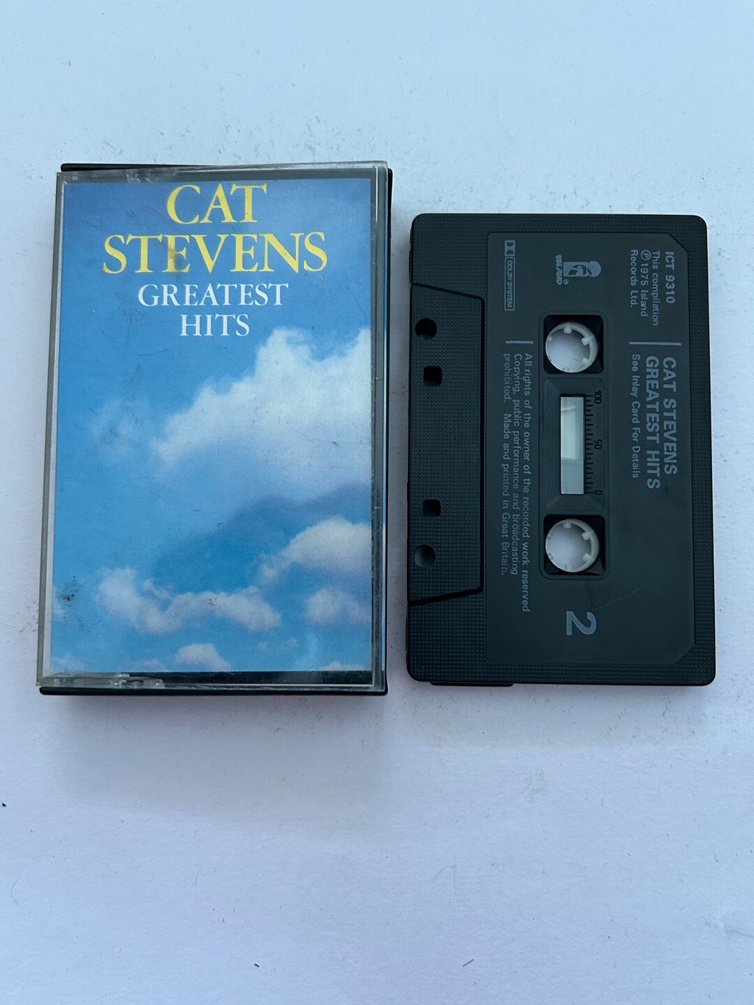 Cat Stevens Greatest Hits Cassette Tape - Etsy