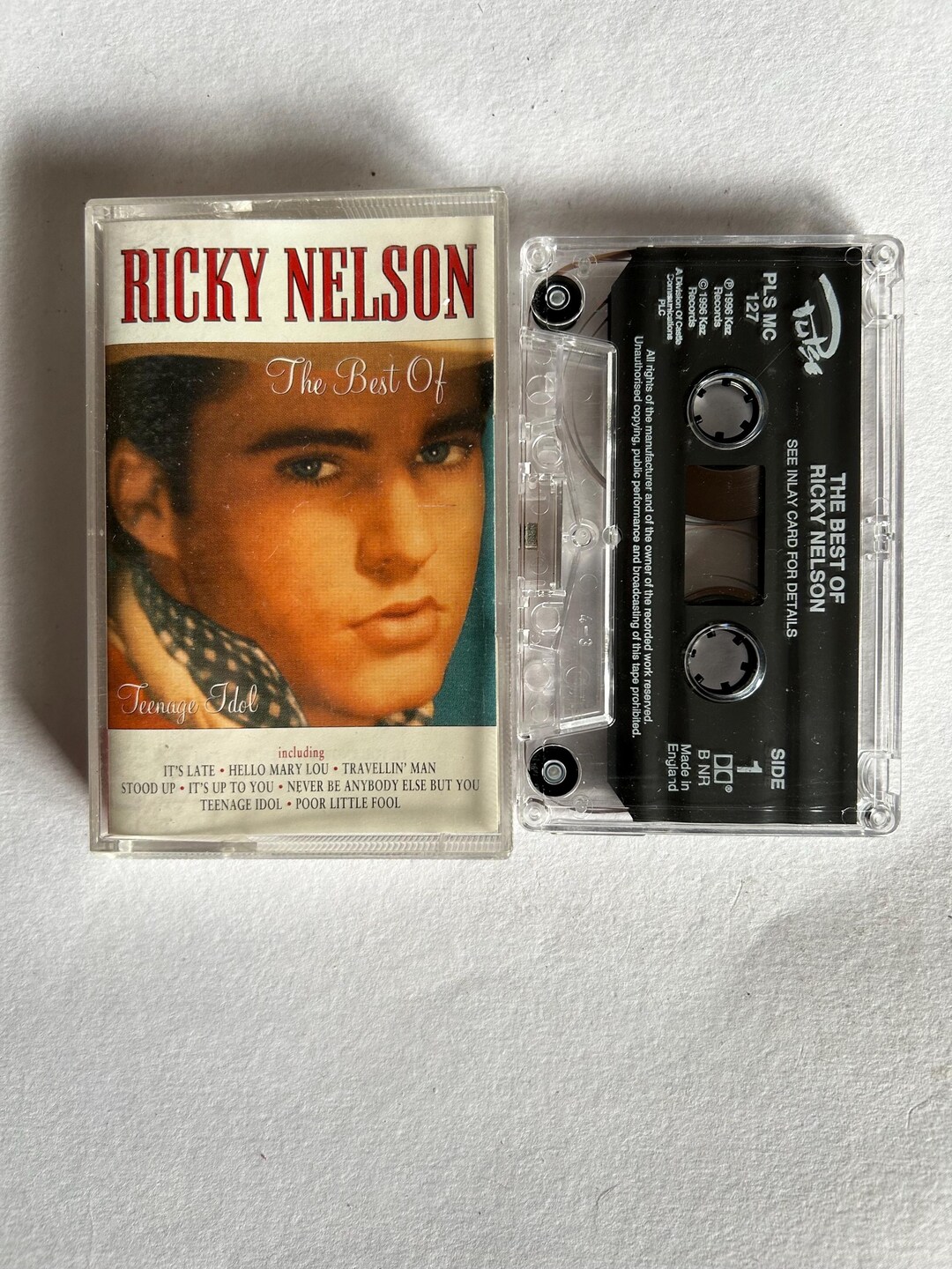 Ricky Nelson Best of Cassette Tape - Etsy
