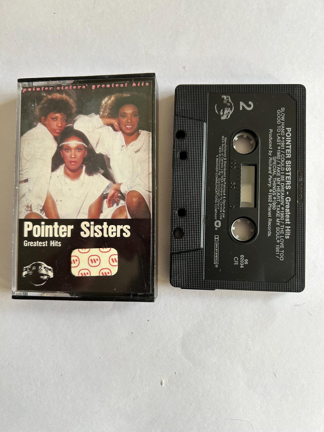 Pointer Sisters Greatest Hits Cassette Tape - Etsy