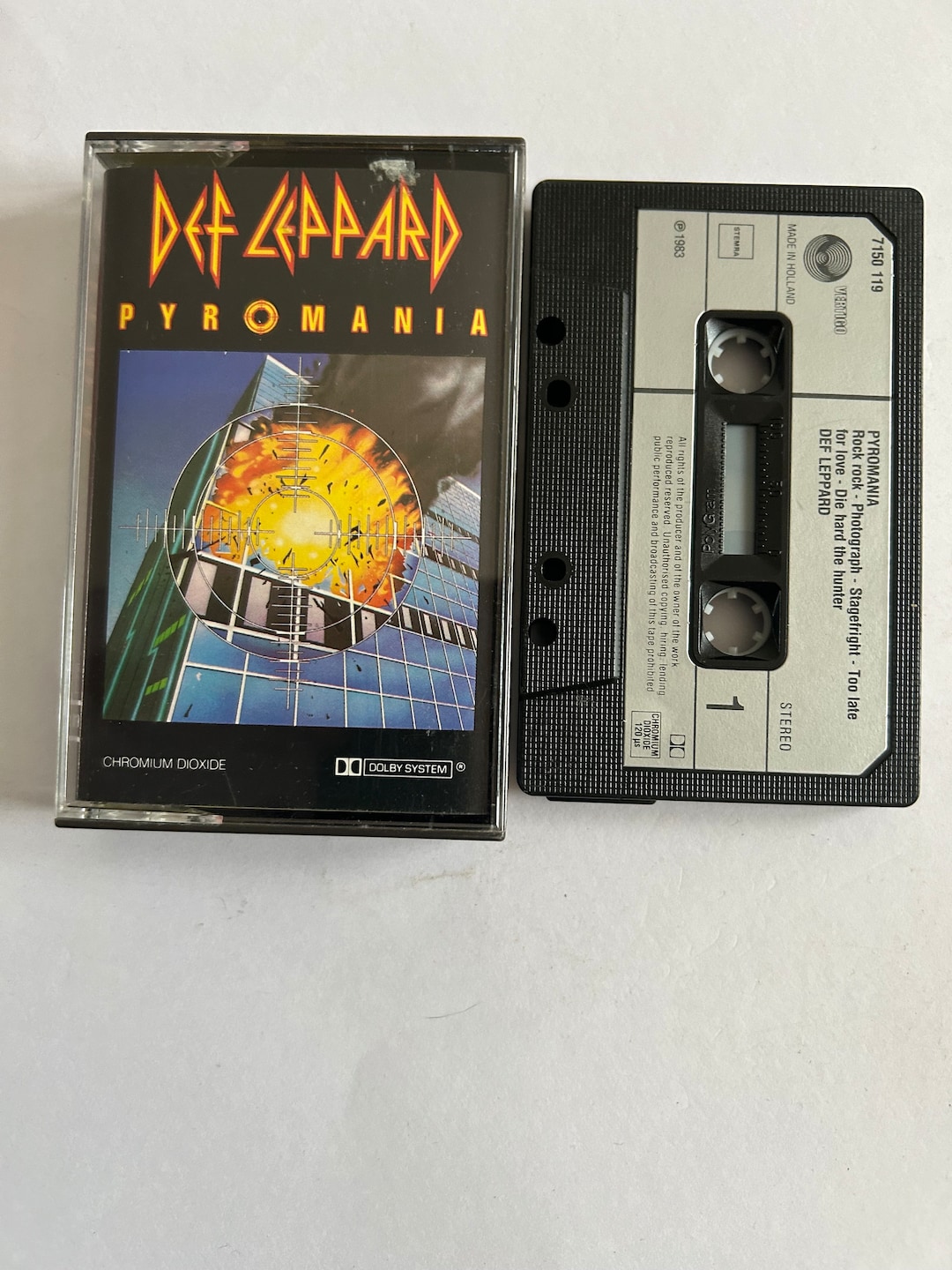 Def Leppard Pyromania Cassette Tape - Etsy