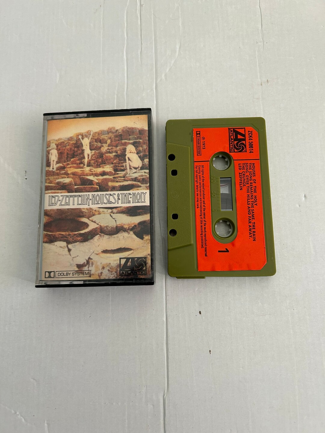 Led Zeppelin House of the Holy 1973 Cassette Tape - Etsy
