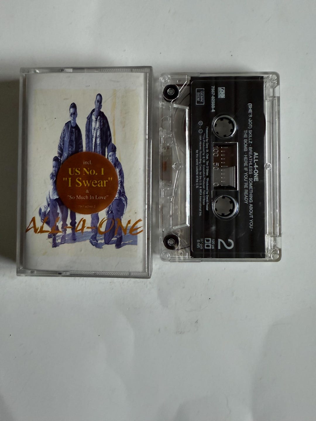 All-4-one All-4-one Cassette Tape - Etsy