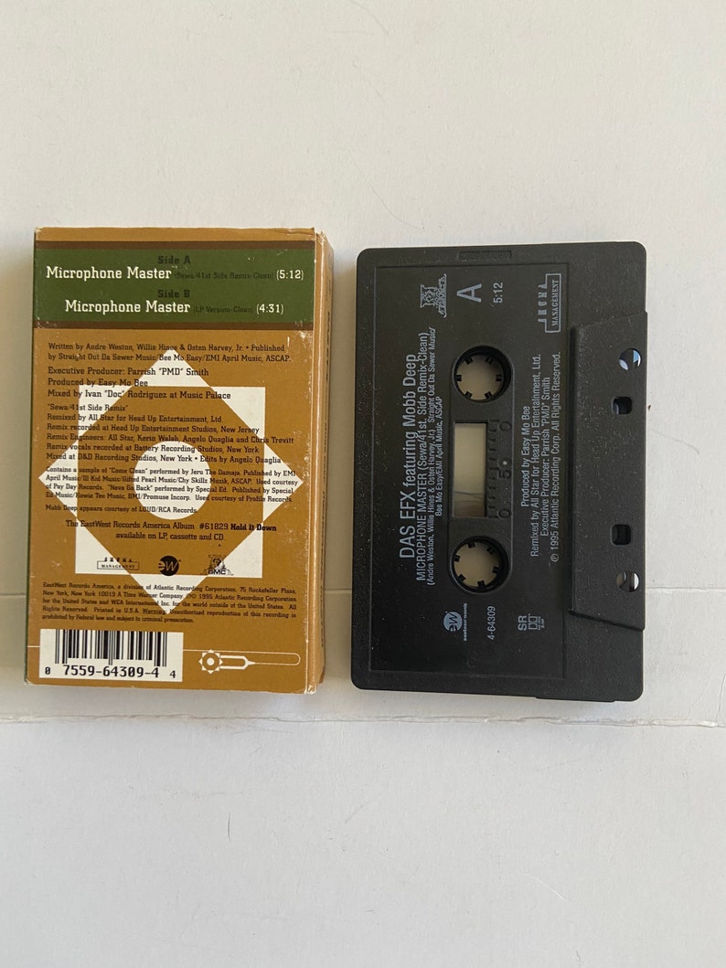 Das FX Microphone Master Cassette Tape - Etsy