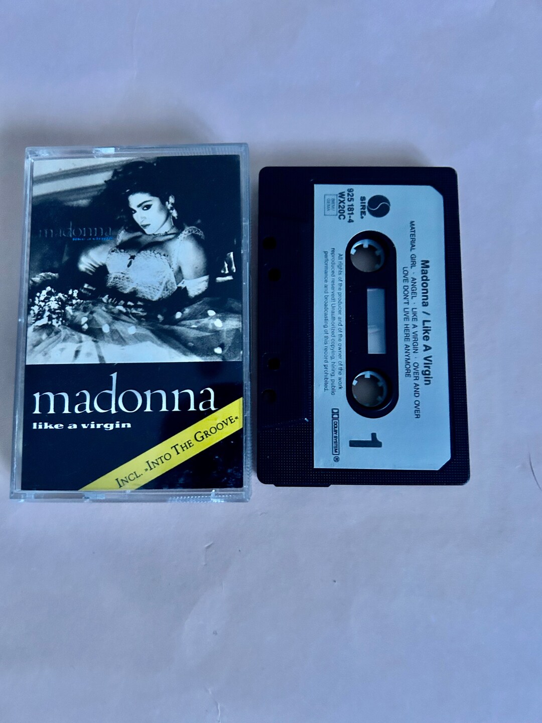 Madonna Like A Virgin Cassette Tape - Etsy