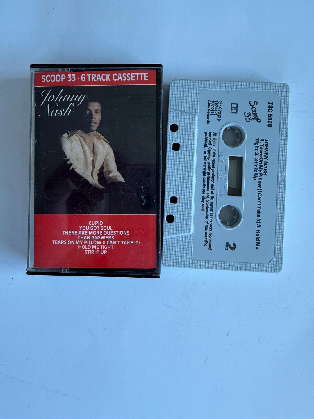 Johnny Nash 6 Track Cassette Tape - Etsy