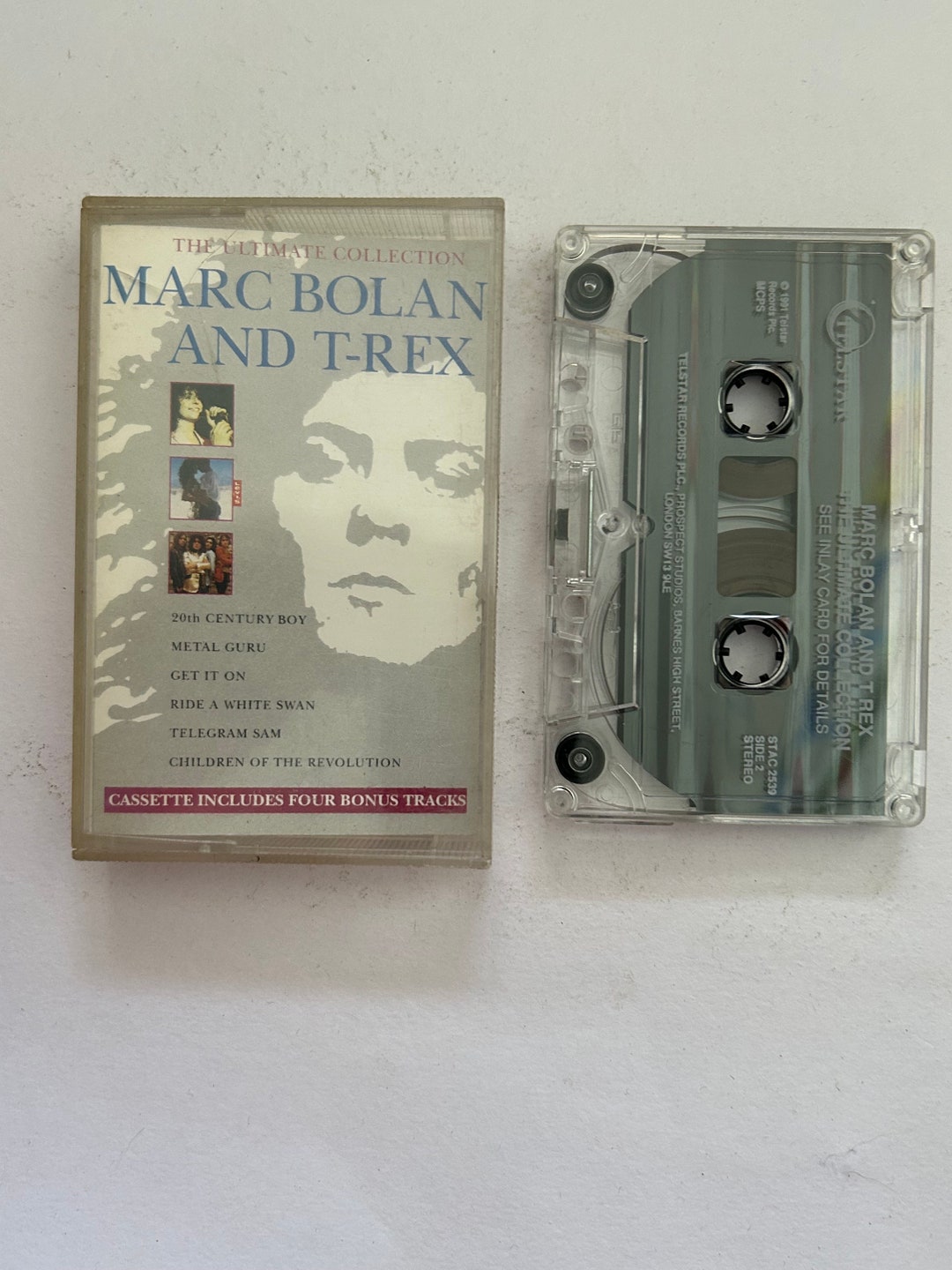 Marc Bolan & T-rex the Ultimate Collection Cassette Tape - Etsy
