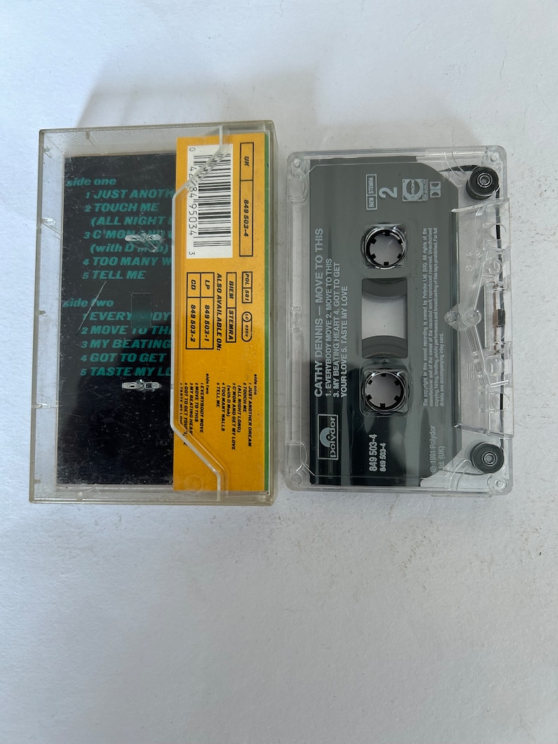 Cathy Dennis Move to This Cassette Tape - Etsy