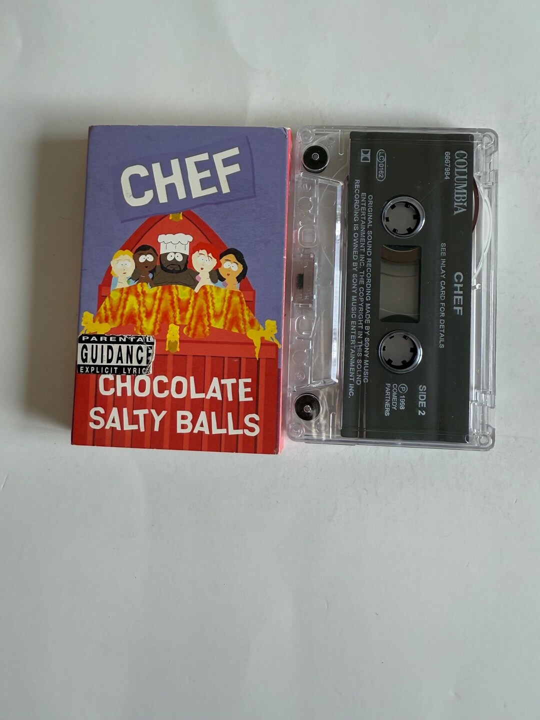 Chef South Park Chocolate Salty Balls Cassette Tape - Etsy