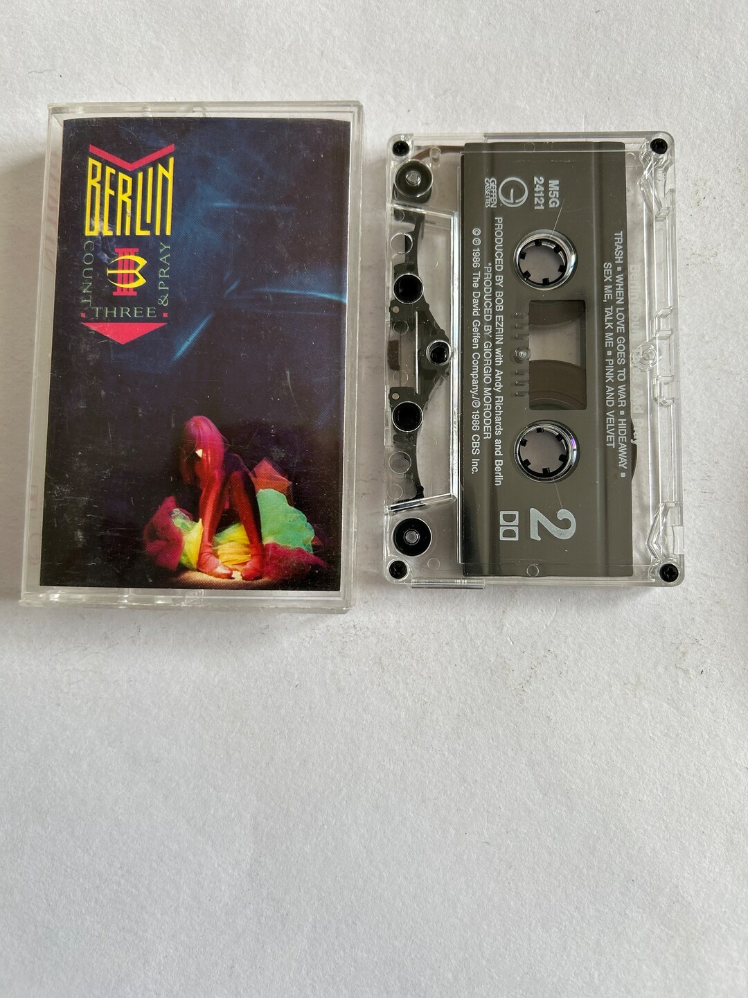 Berlin Count Three and Pray USA Cassette Tape - Etsy