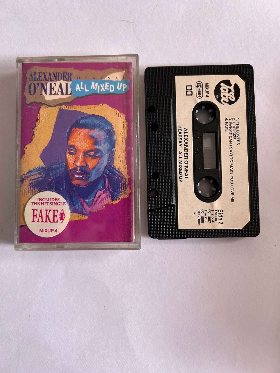 Alexander O’neal Hearsay All Mixed up Cassette Tape - Etsy