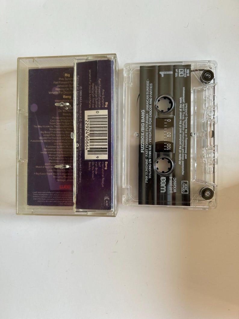 Fuzzbox Big Bang Cassette Tape - Etsy
