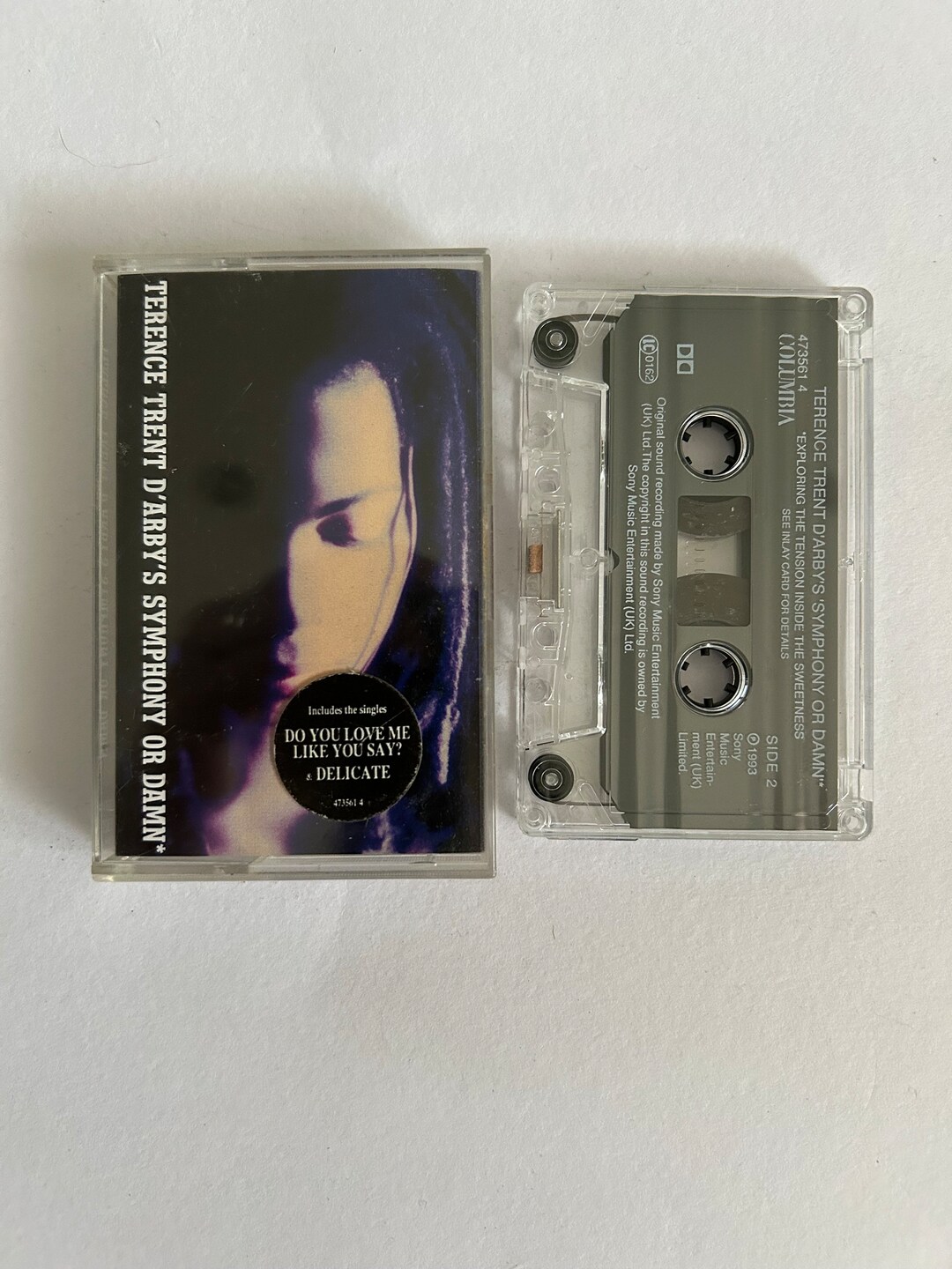 Terence Trent D’arby Symphony or Damn Cassette Tape - Etsy