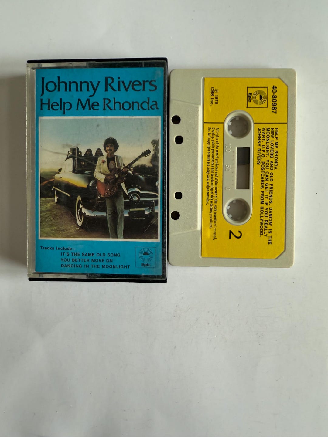 Johnny Rivers Help Me Rhonda Cassette Tape - Etsy