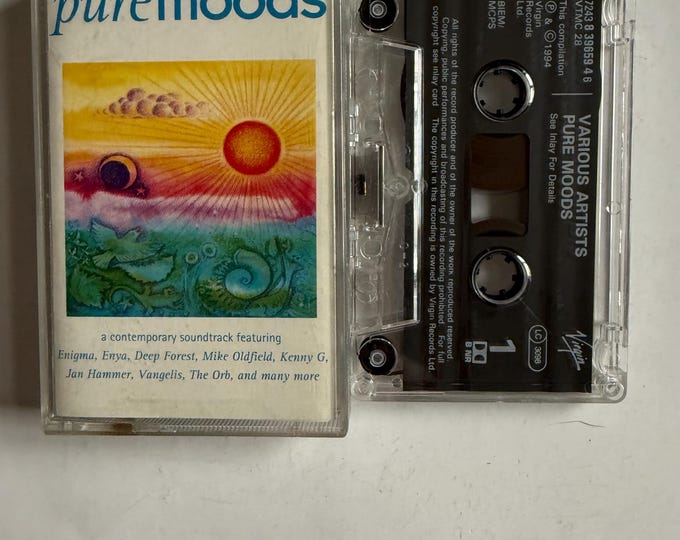 Pure Moods Various Artists Cassette Tape - Etsy