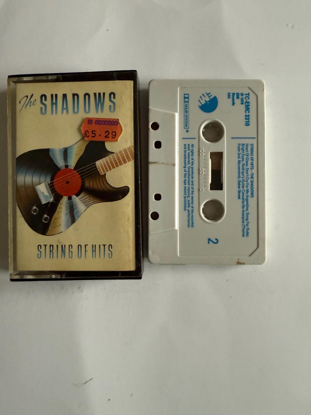 The Shadows String of Hits Cassette Tape - Etsy