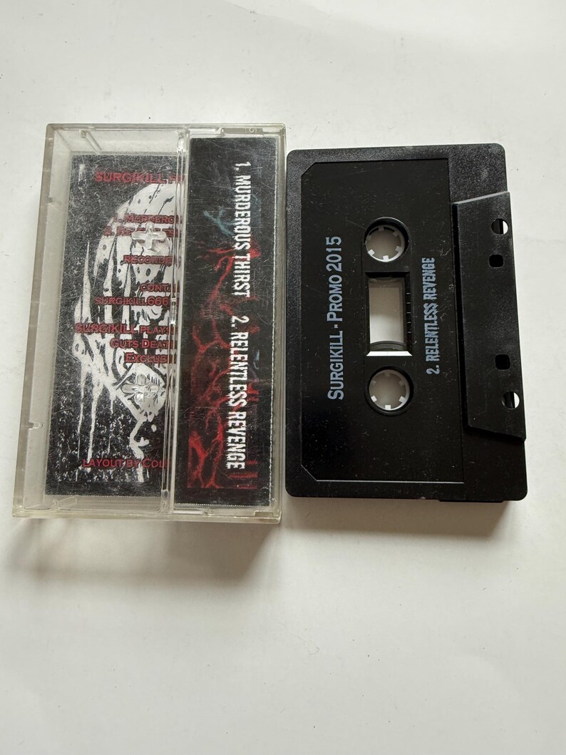 Surgikill Promo 2015 Cassette Tape - Etsy