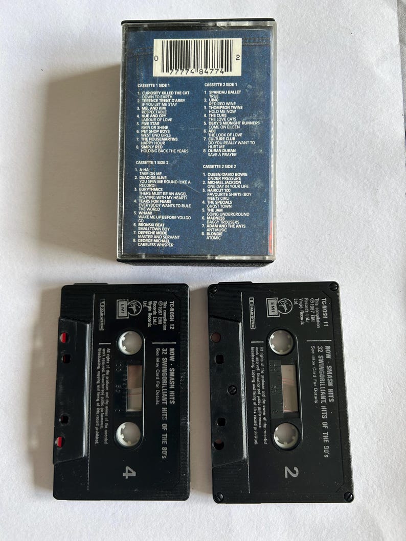 Smash Hits Now That’s What I Call Music Double Cassette Tape - Etsy