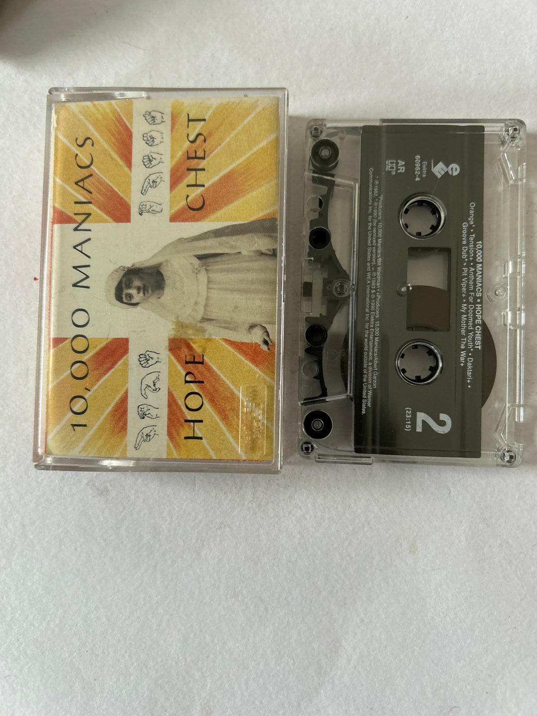 10,000 Maniacs Hope Chest Cassette Tape - Etsy
