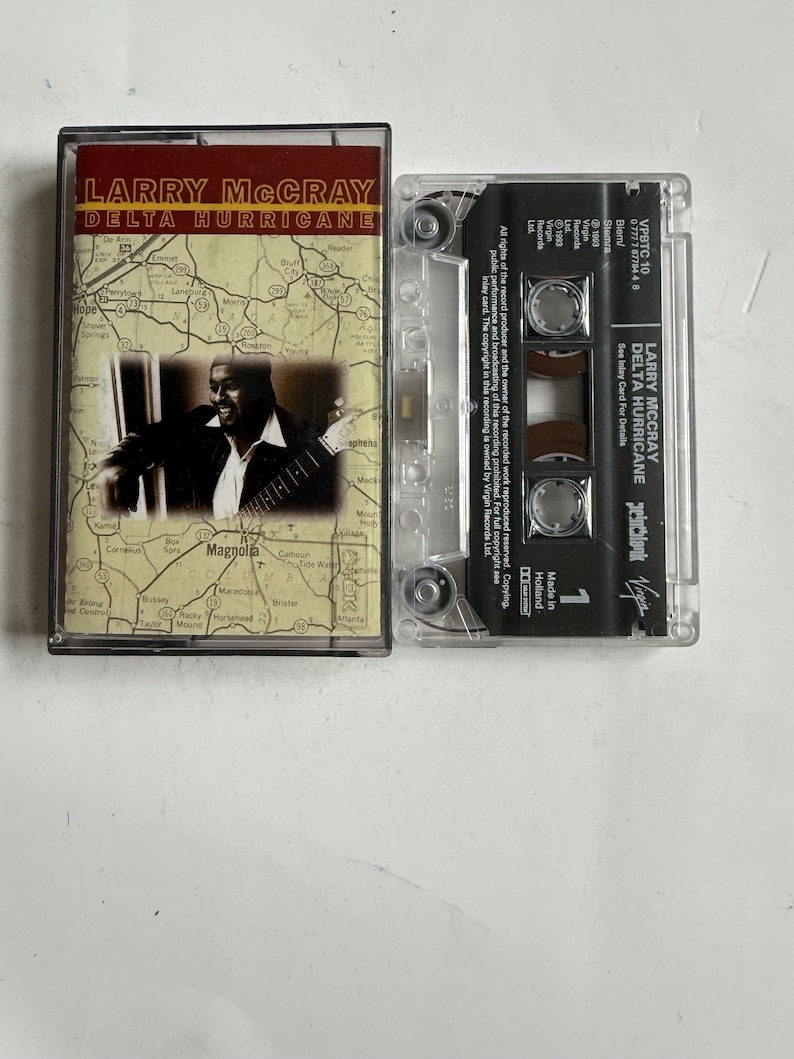Larry Mccray Delta Hurricane Cassette Tape - Etsy