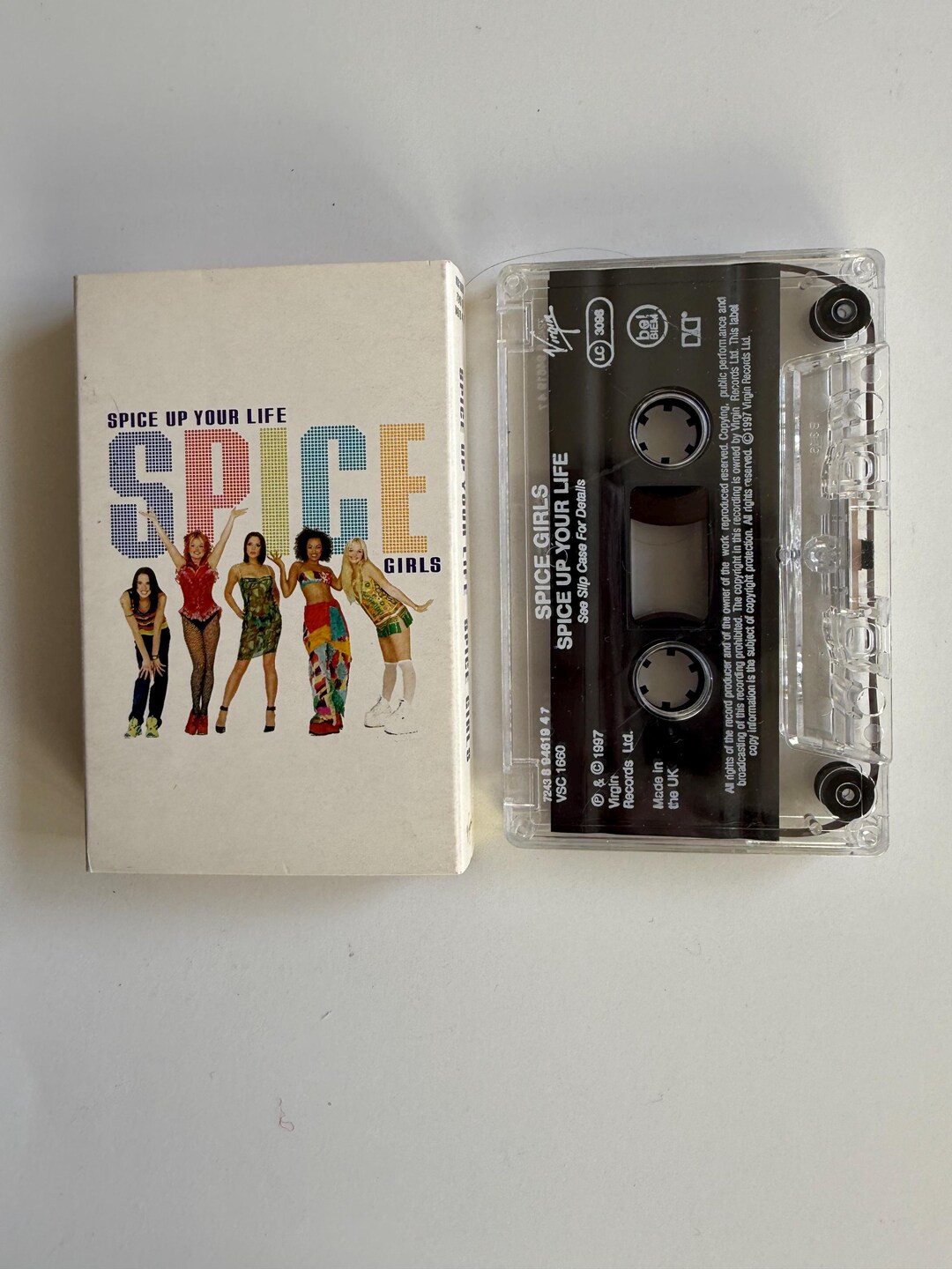 Spice Girls Spice up Your Life Cassette Tape - Etsy