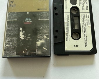 John Lennon Rock 'N Roll Cassette Tape - Etsy