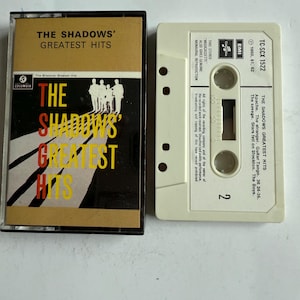 The Shadows Greatest Hits Cassette Tape - Etsy