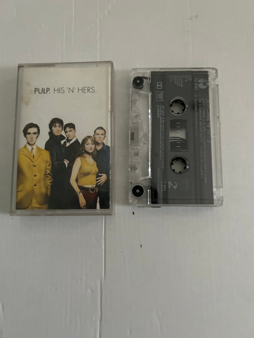 Pulp His n Hers Cassette Tape - Etsy